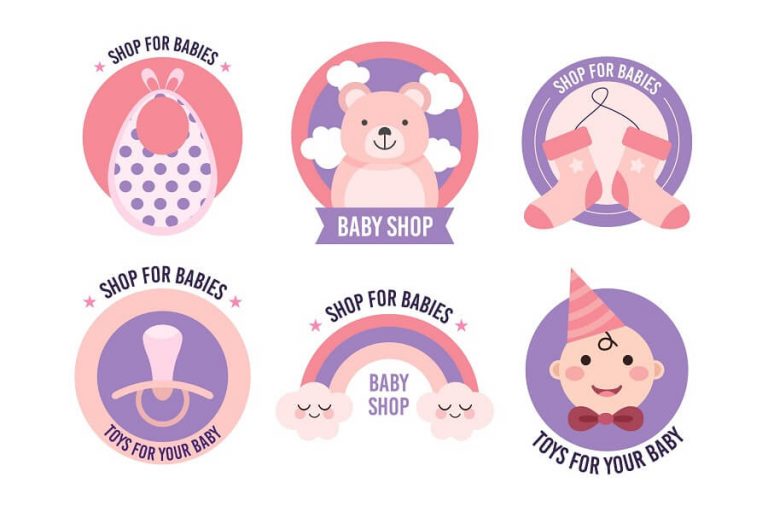 Mẫu Logo Shop Mẹ Và Bé Đẹp, Đa Phong Cách – Tải File Miễn Phí
